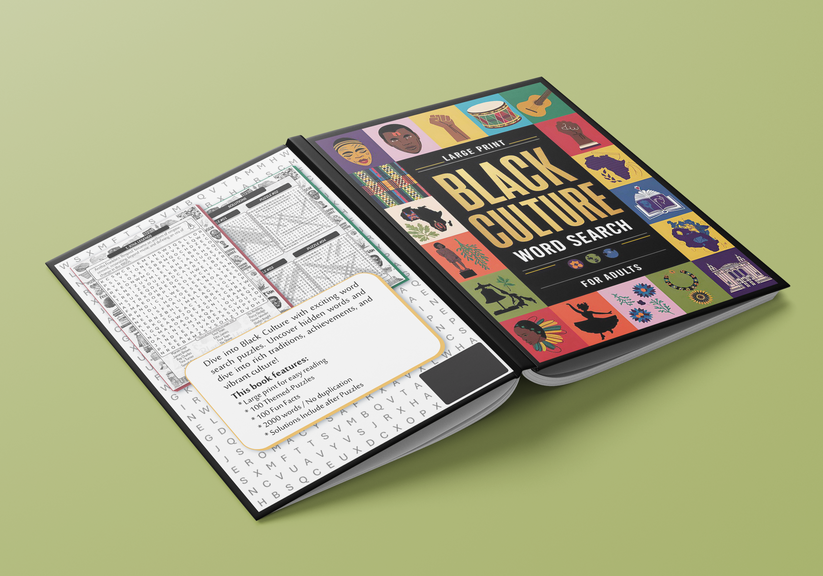 Black Culture Word Search – Imani Oliver™