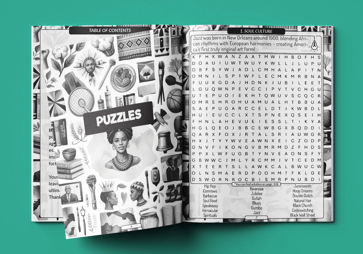 African American Word Search – Imani Oliver