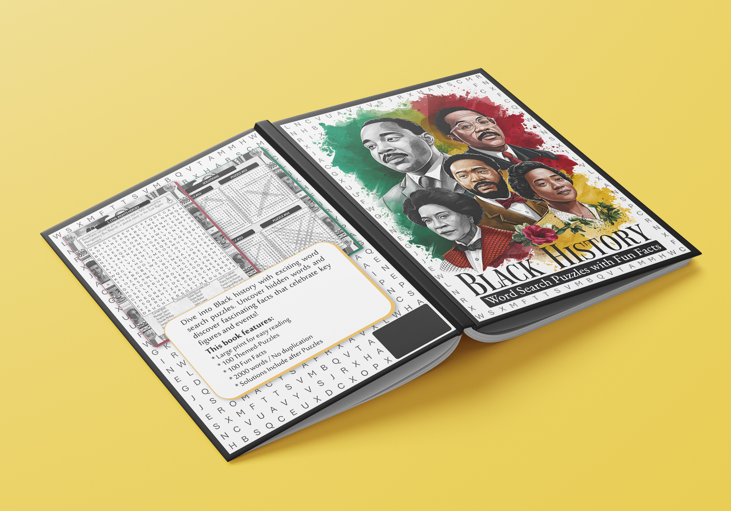 Black History Word Search Book - Large Print | Imani Oliver – Imani Oliver™